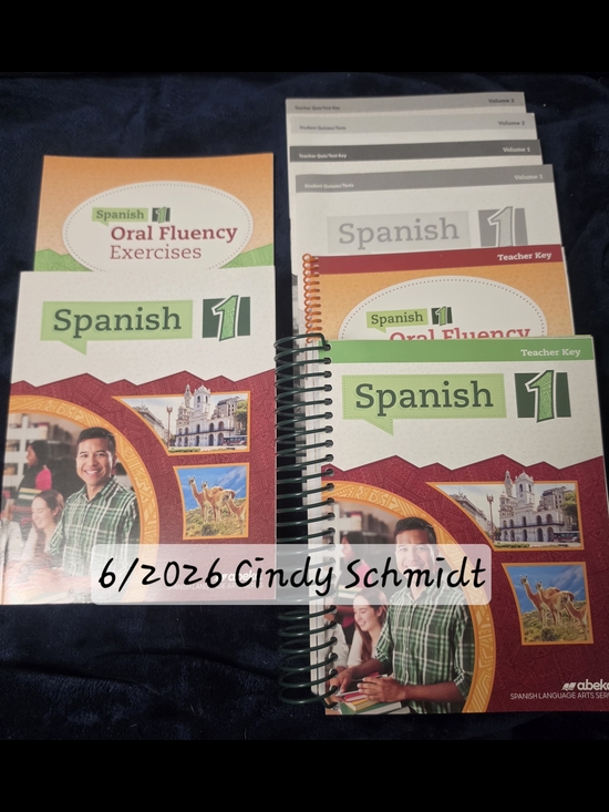 Abeka | Other | Abeka Spanish Oral Fluency Exercises With Consumables ...